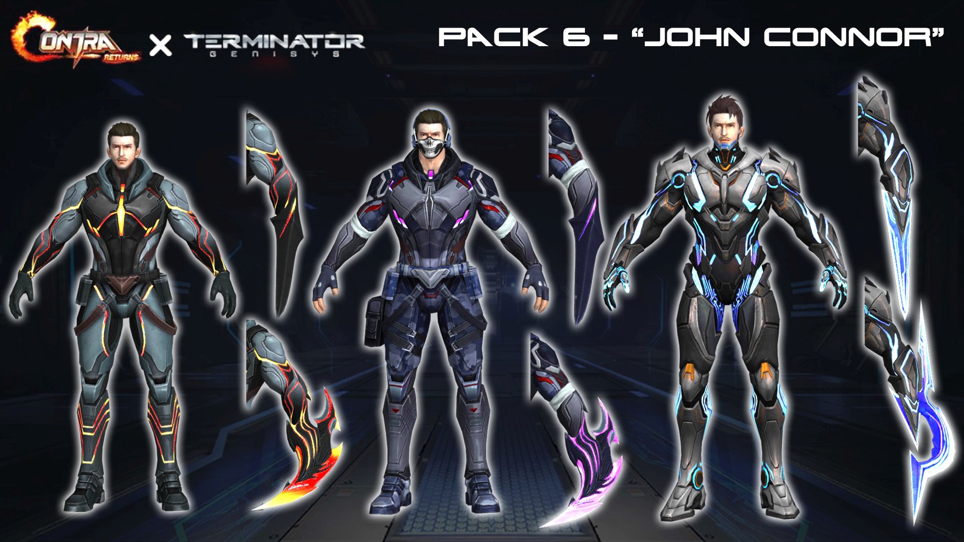 Contra X Genisys - Pack 6 - 'John Connor' [XPS] by 972oTeV on DeviantArt
