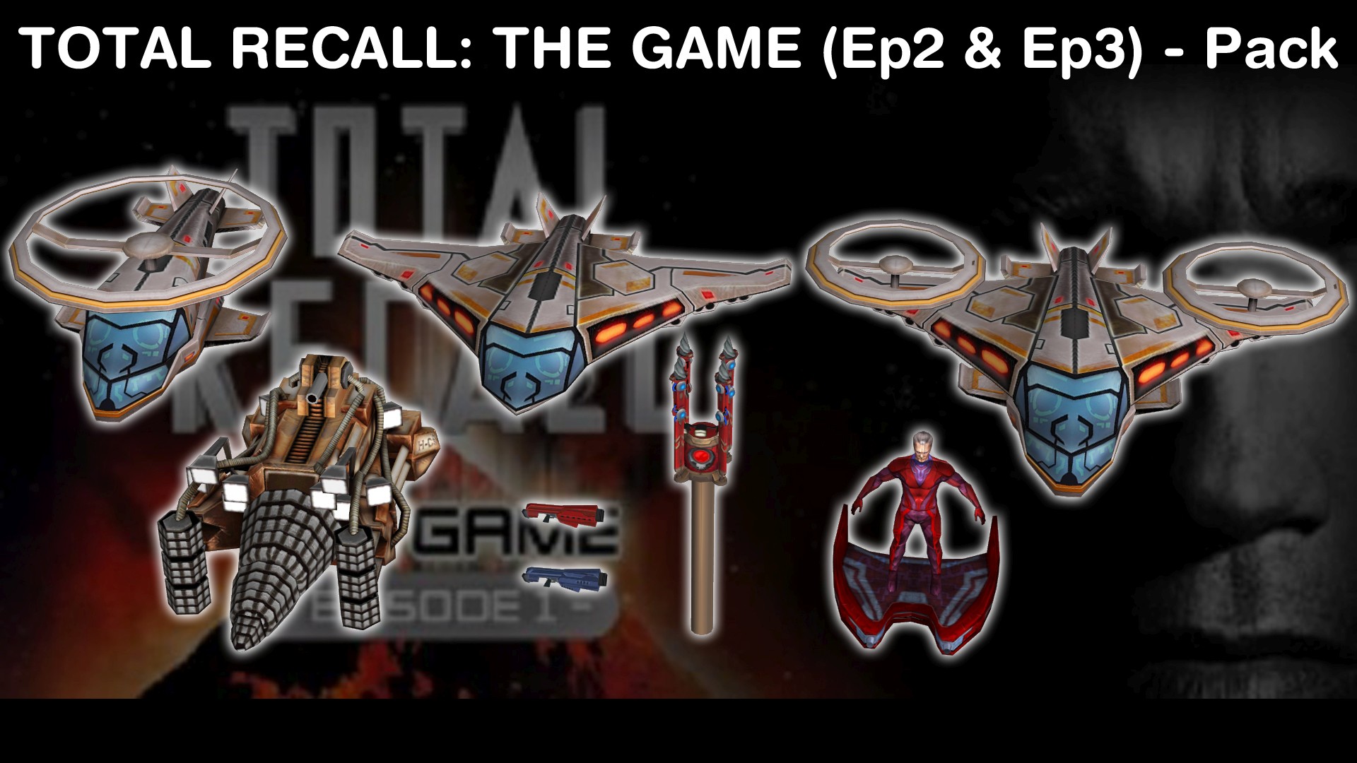 Total Recall: The Game (Episode 2-3) - PACK [XPS] by 972oTeV on DeviantArt
