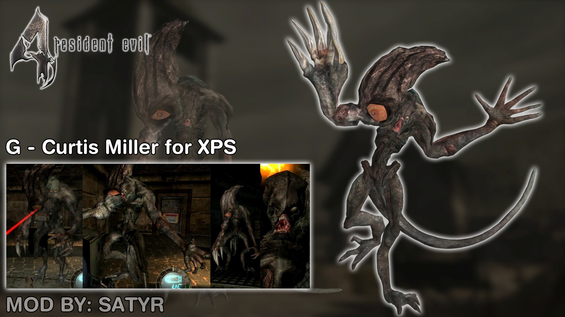 RE4: Satyr's Mod - G Curtis Miller [XPS Model] by 972oTeV on DeviantArt