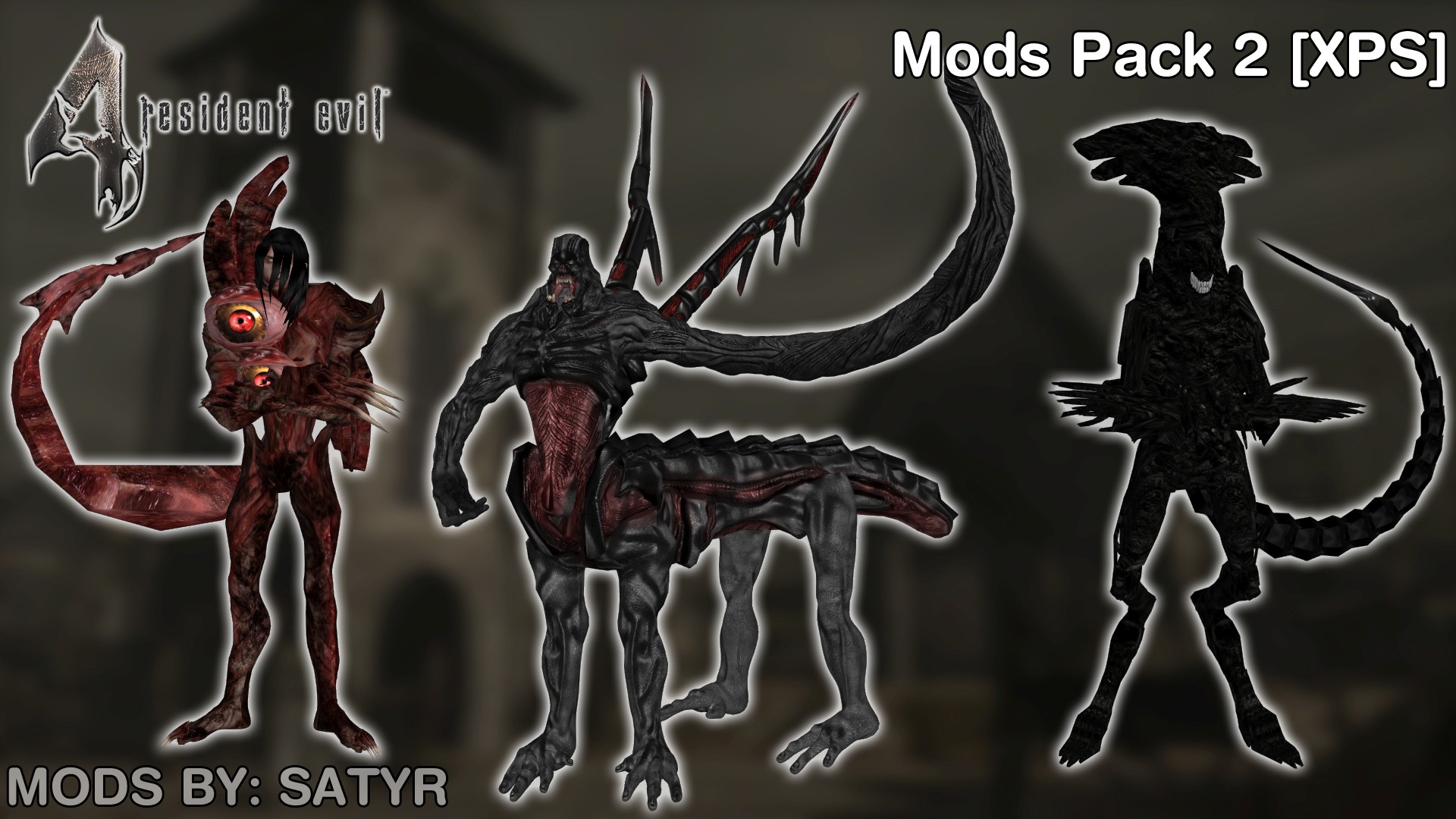 RE4: Satyr's Mods - Pack 2 [XPS Models] by 972oTeV on DeviantArt