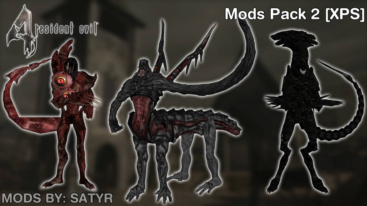 RE4: Satyr's Mods - Pack 2 [XPS Models] by 972oTeV on DeviantArt