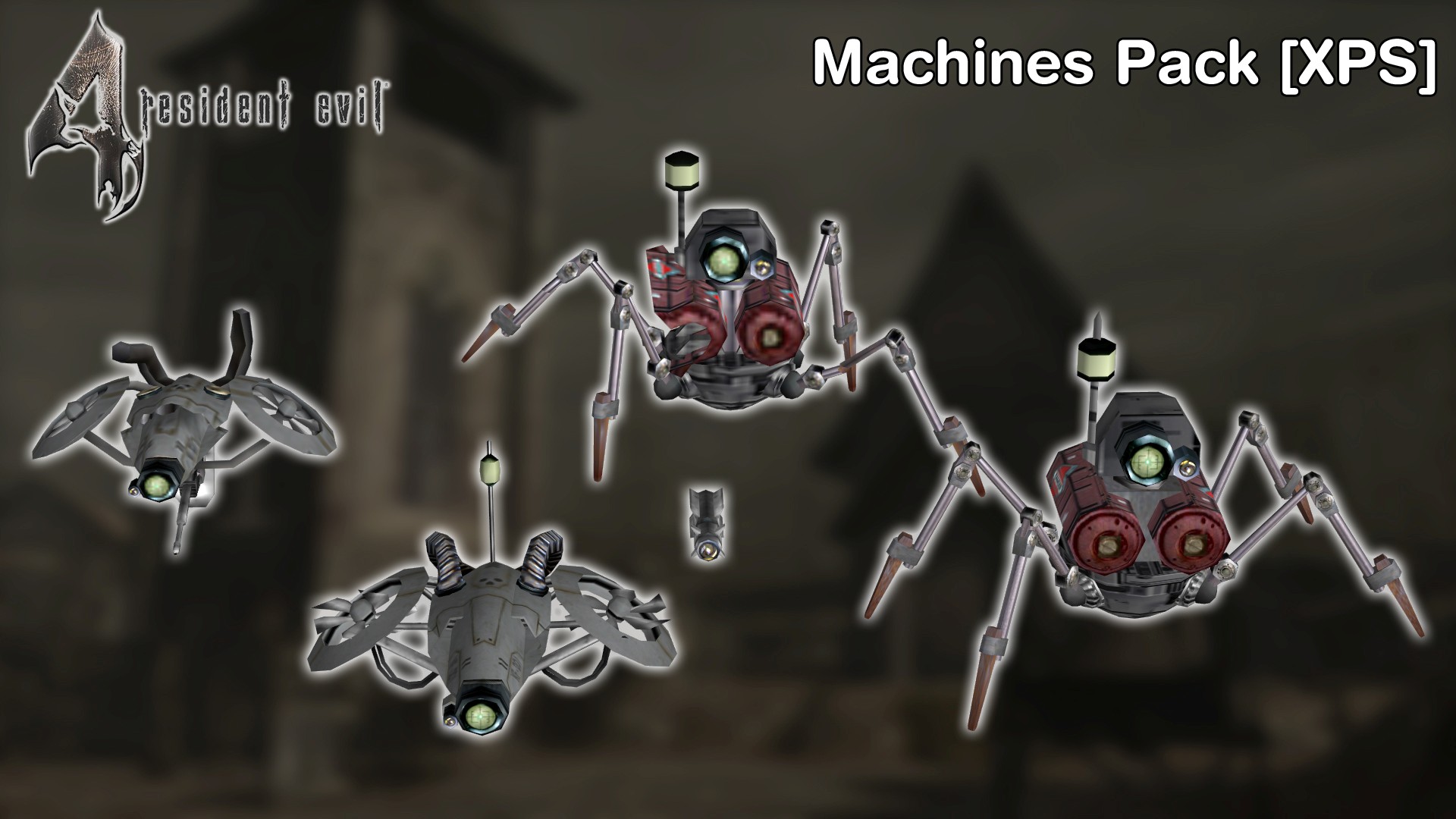 Resident Evil 4 - Machines Pack [XPS] by 972oTeV on DeviantArt