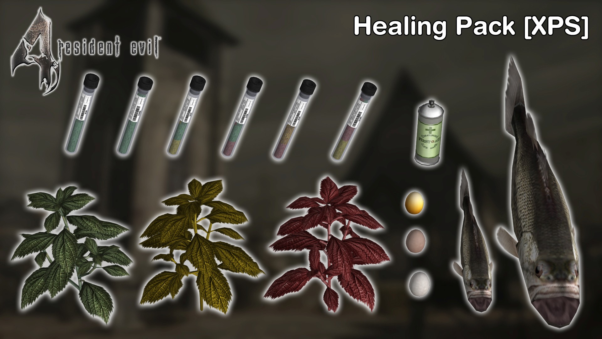 Resident Evil 4 -Healing Pack [XPS] by 972oTeV on DeviantArt