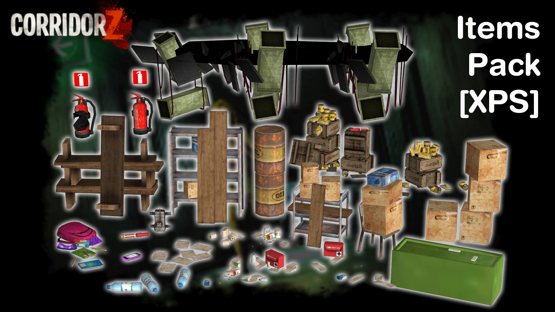 Corridor Z - Items Pack [XPS] by 972oTeV on DeviantArt
