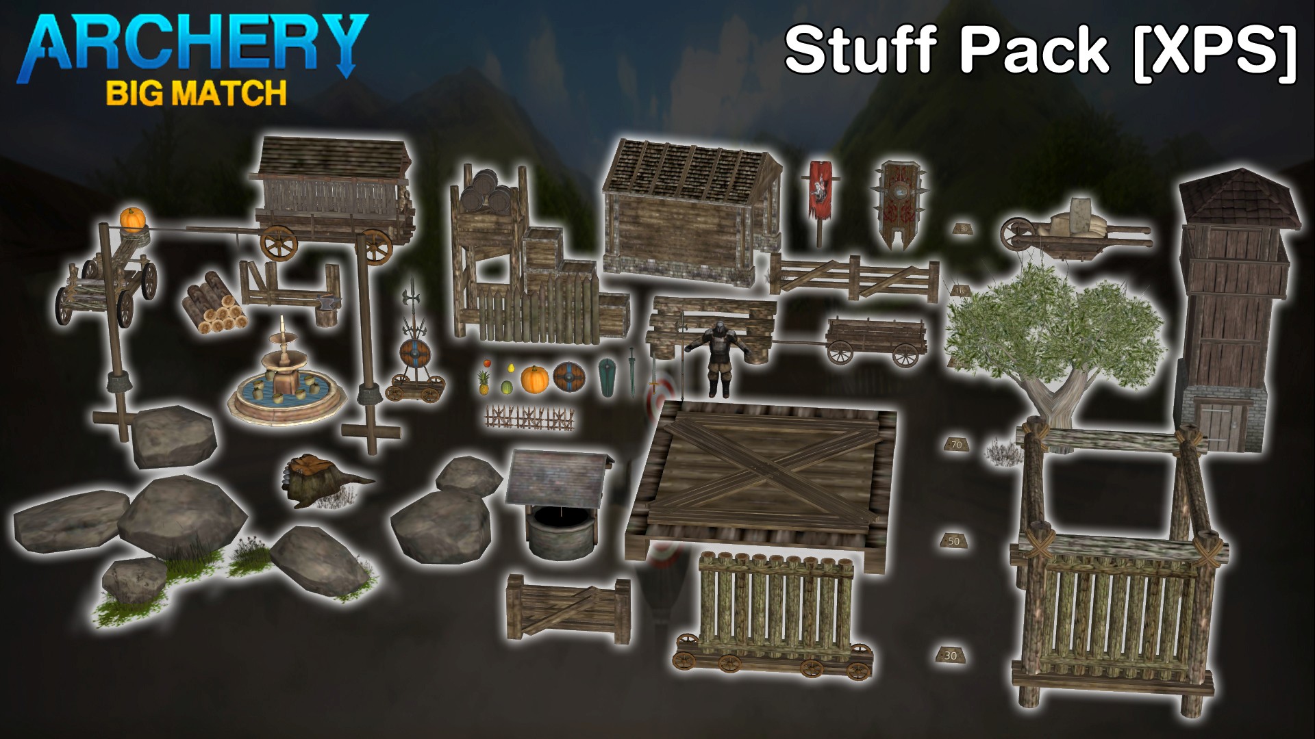 Archery big Match - Stuff Pack [XPS] by 972oTeV on DeviantArt