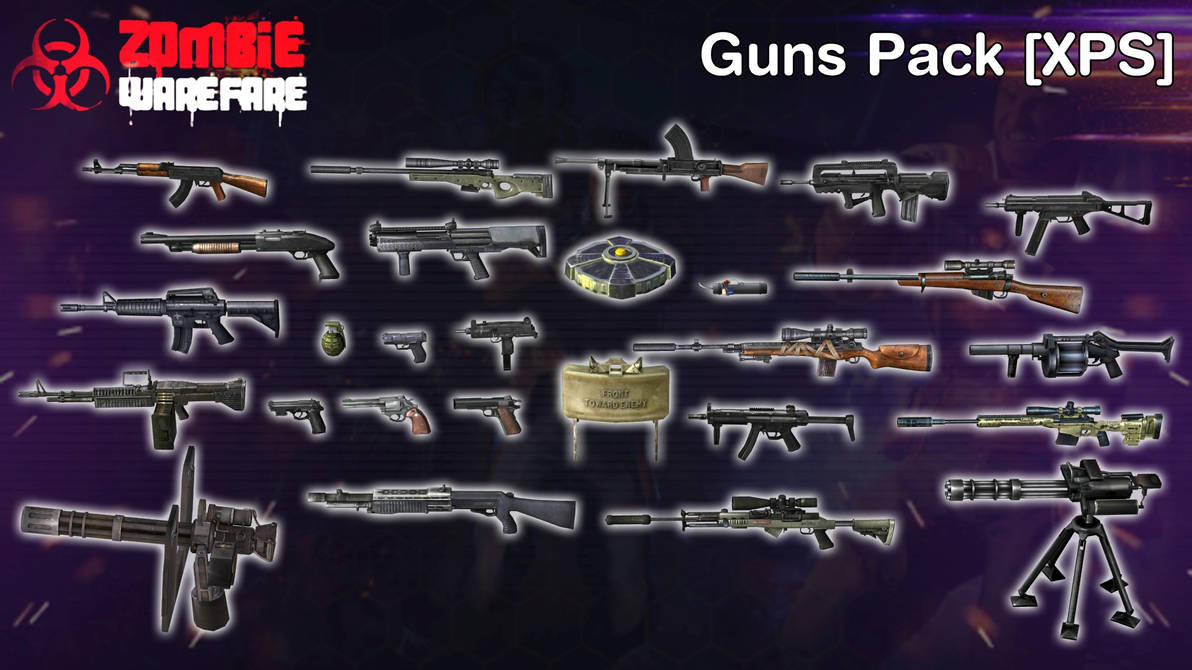 Zombie Warefare - Guns Pack [XPS] by 972oTeV on DeviantArt