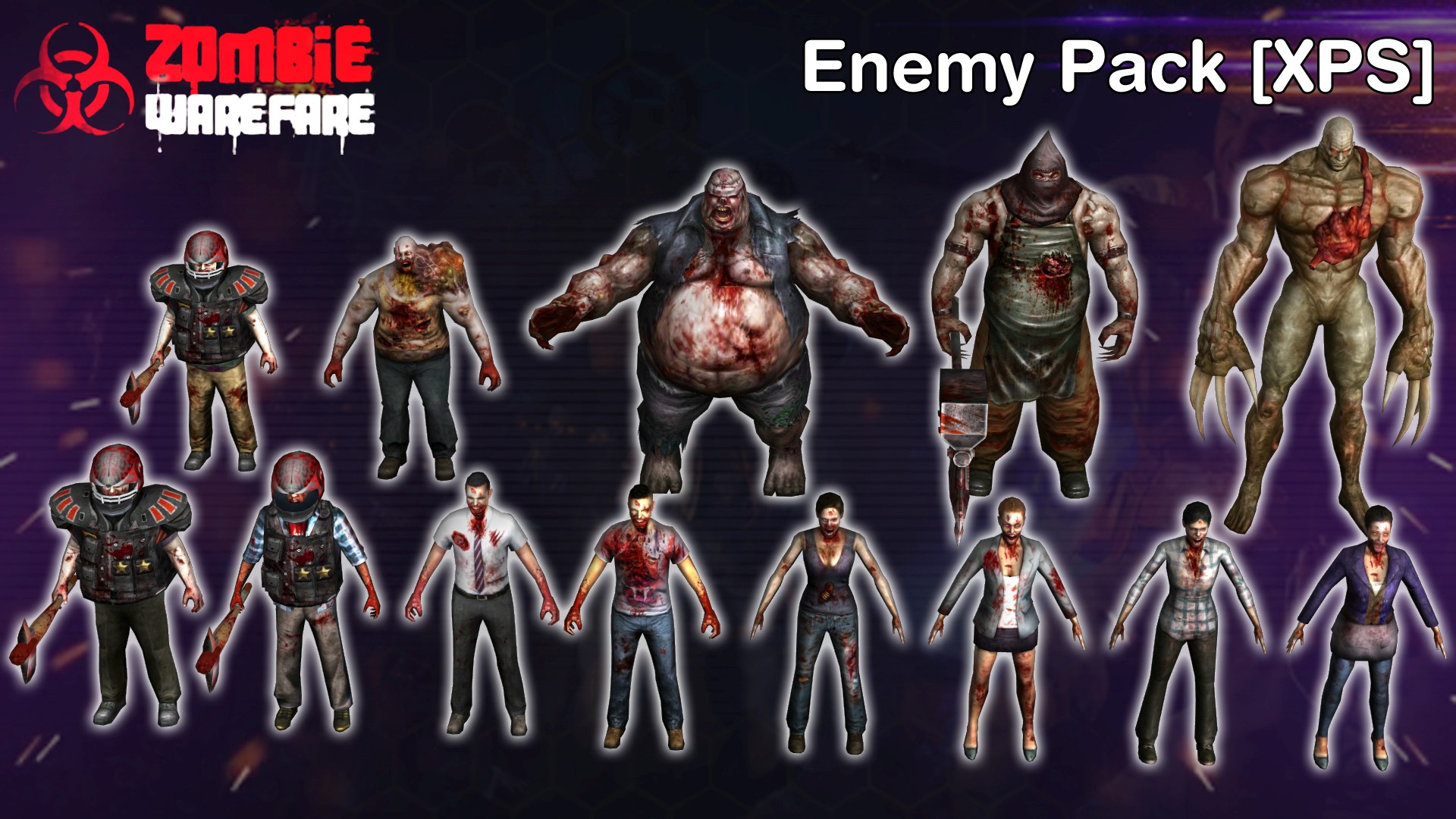 Zombie Warefare - Enemies Pack [XPS] by 972oTeV on DeviantArt