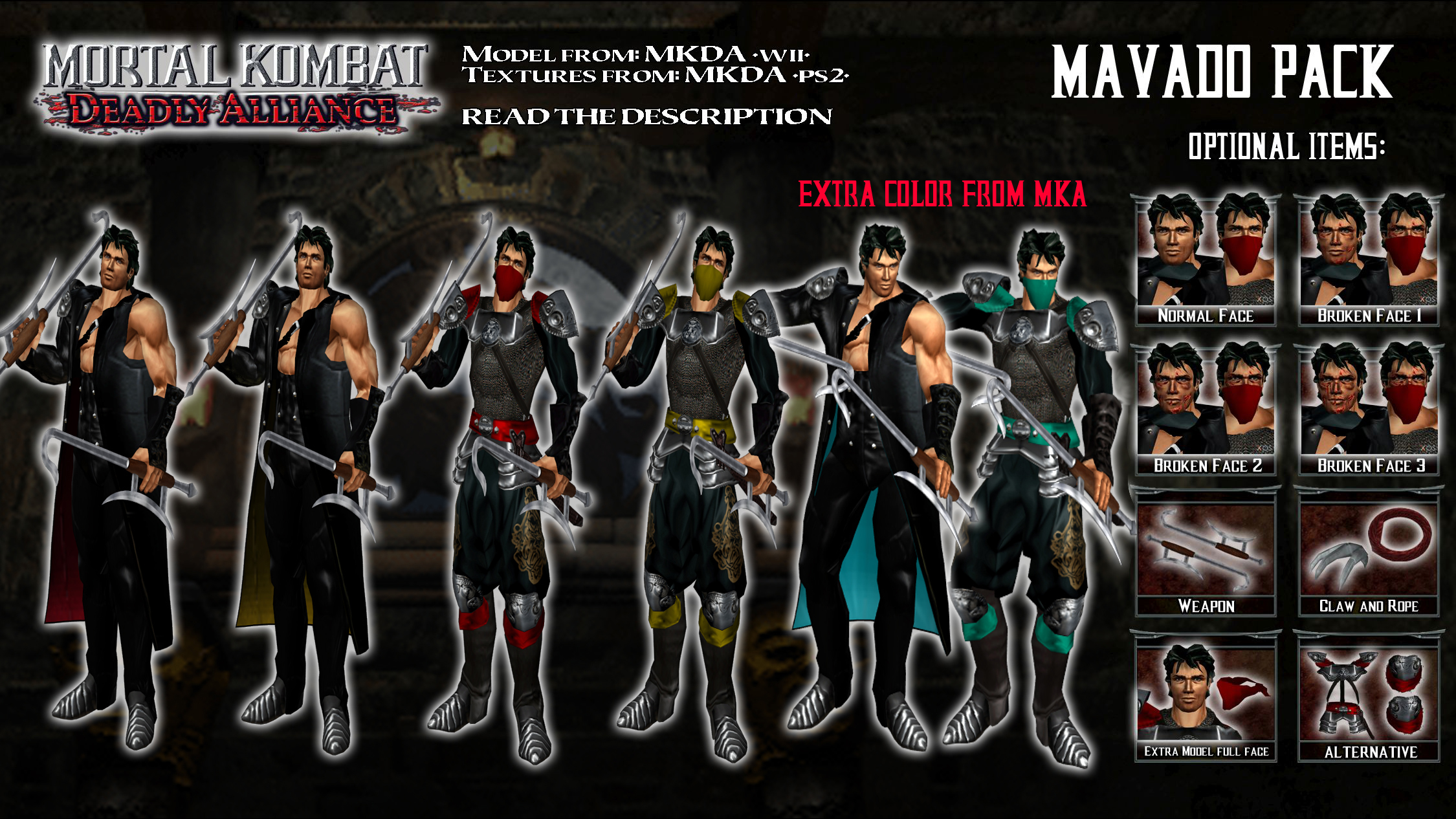 MK Deadly Alliance - Mavado [XPS] by 972oTeV on DeviantArt