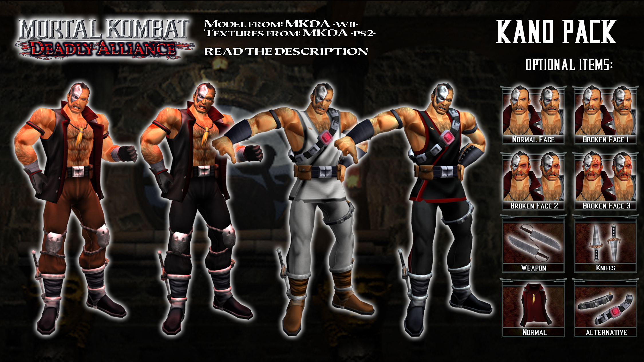 MK Deadly Alliance - Kano [XPS] by 972oTeV on DeviantArt