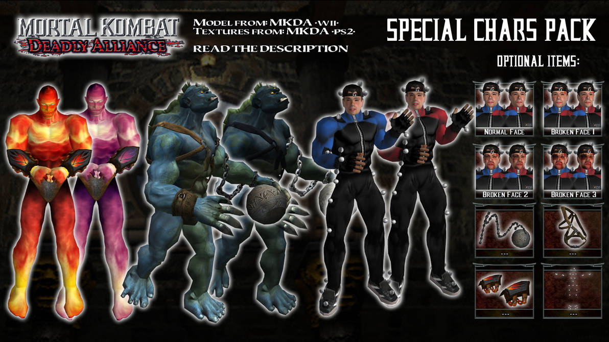 MK Deadly Alliance - Moloch, Mokap and Blaze [XPS] by 972oTeV on DeviantArt