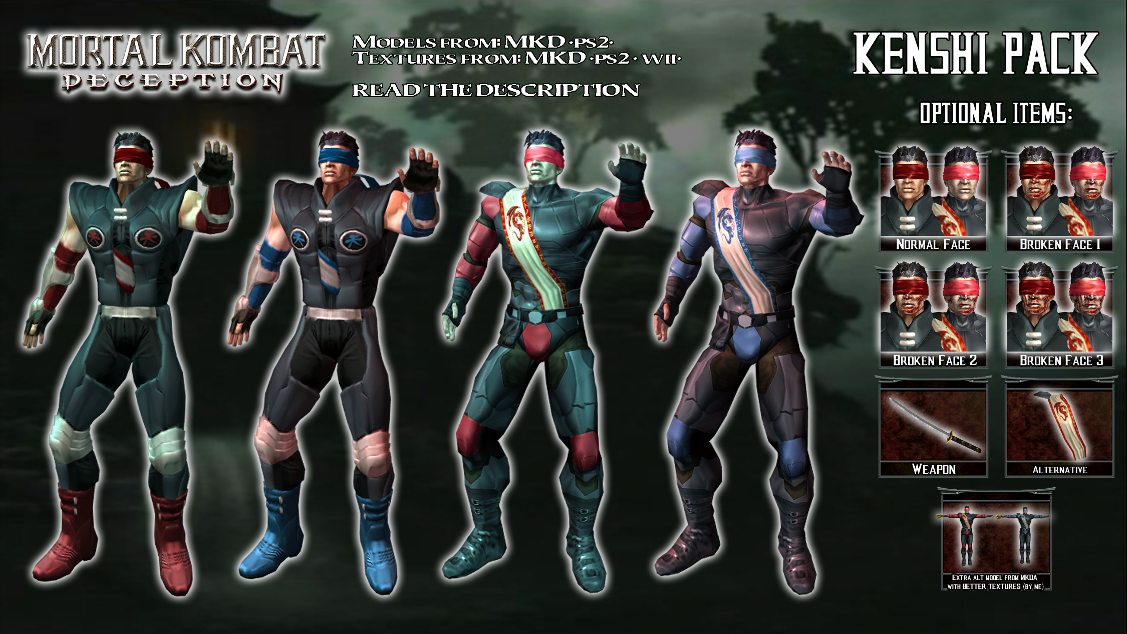 MK Deception - Kenshi [XPS] by 972oTeV on DeviantArt