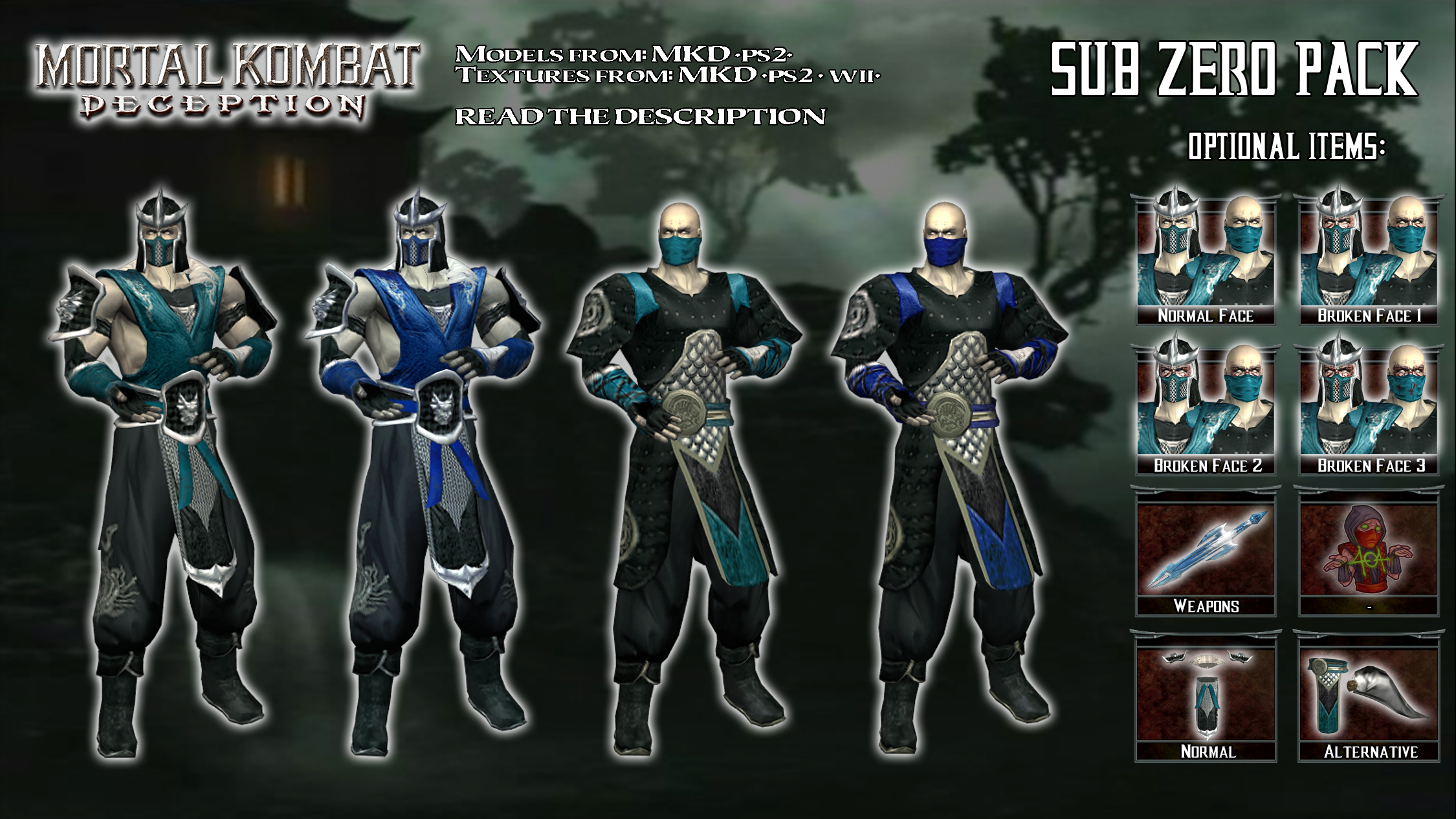 MK Deception - Sub zero [XPS] by 972oTeV on DeviantArt