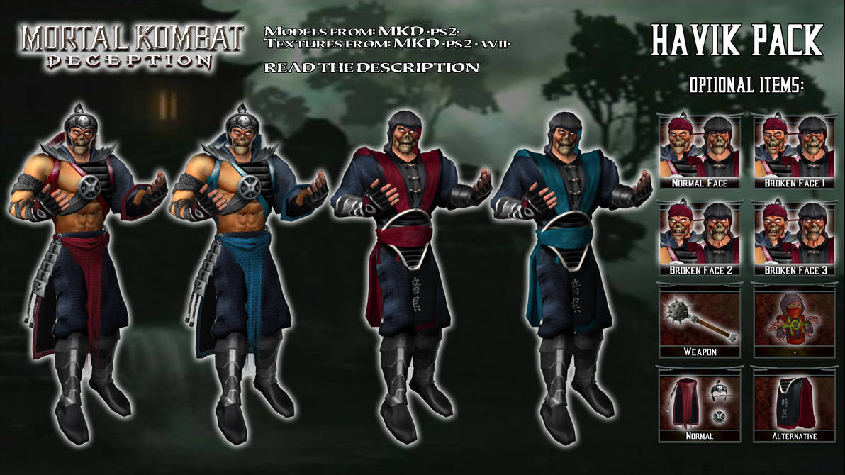 MK Deception - Havik [XPS] by 972oTeV on DeviantArt