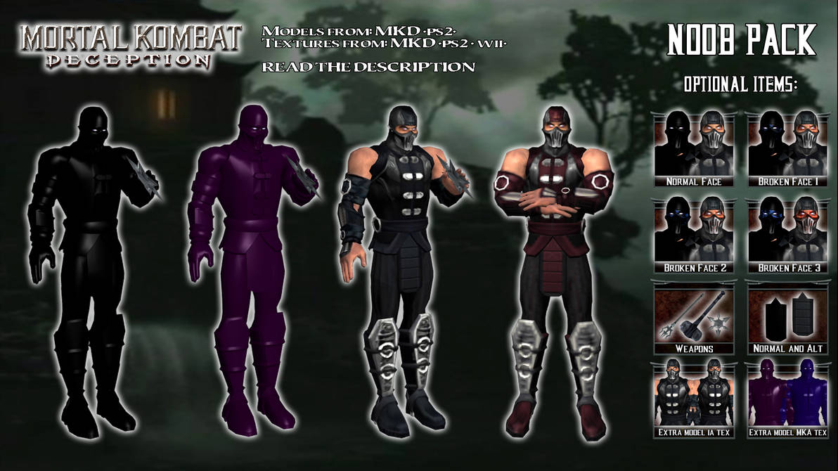 MK Deception - Noob [XPS] by 972oTeV on DeviantArt