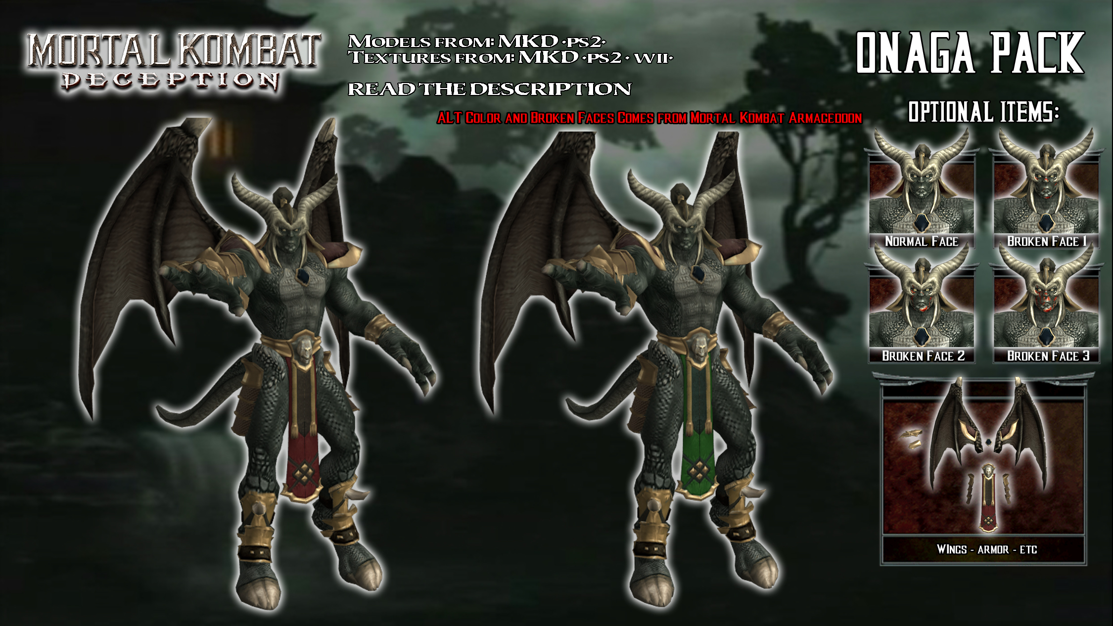 Mortal Kombat Armageddon Onaga