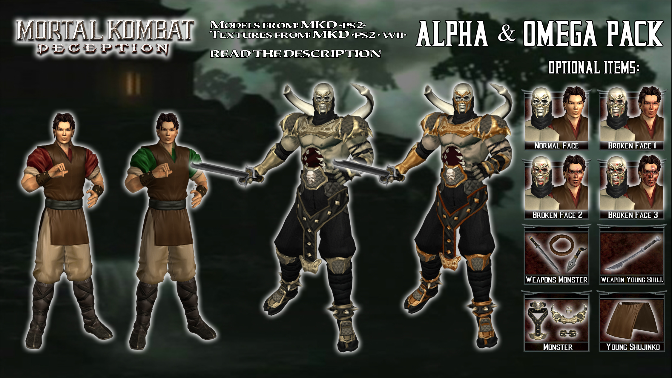 MK Deception - Monster / Shujinko Kid [XPS] by 972oTeV on DeviantArt