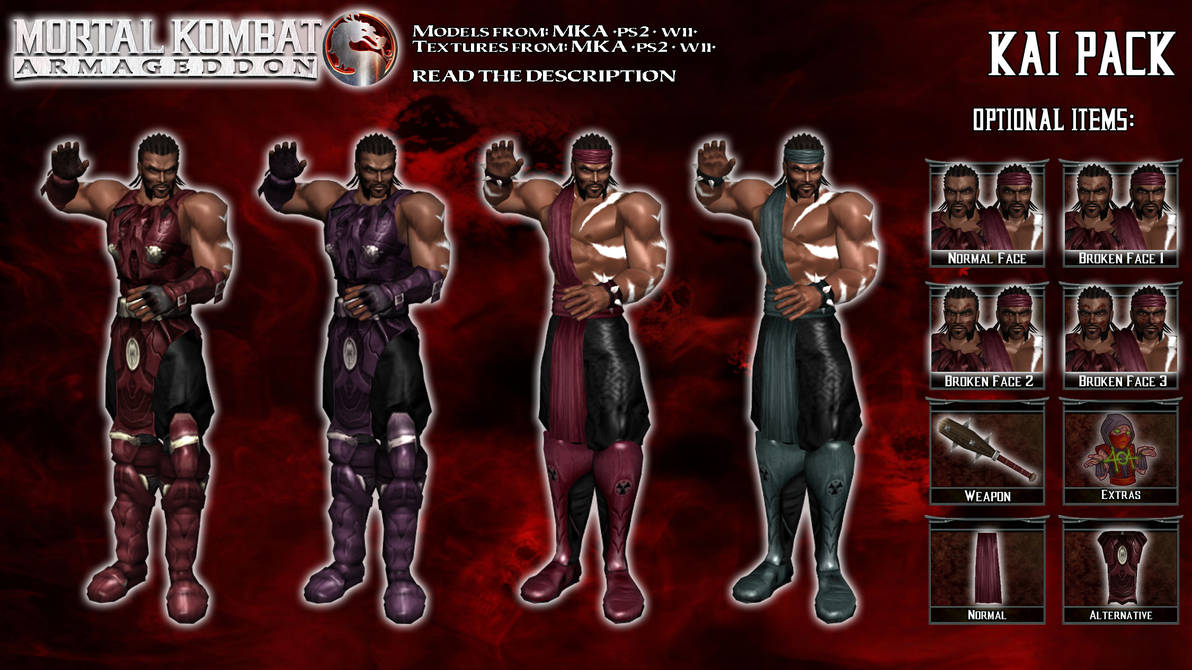 MK Armageddon - Kai [XPS] by 972oTeV on DeviantArt