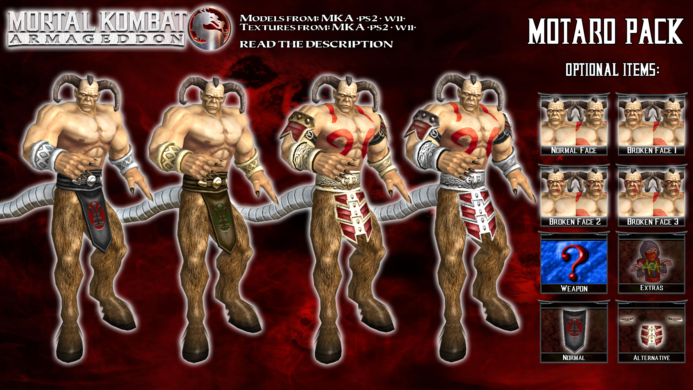 MK Armageddon - Motaro [XPS] by 972oTeV on DeviantArt