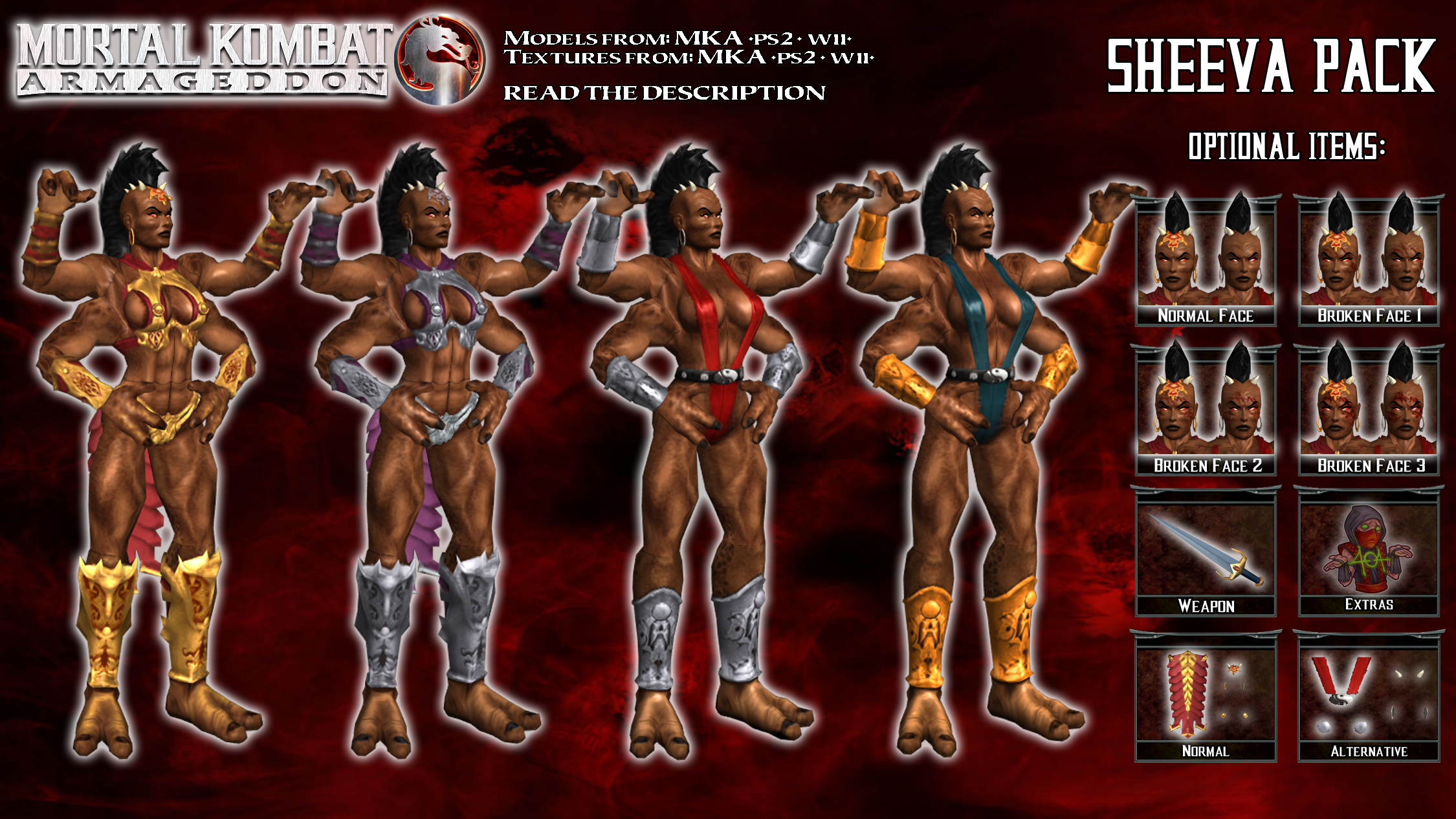 MK Armageddon - Sheeva [XPS] by 972oTeV on DeviantArt