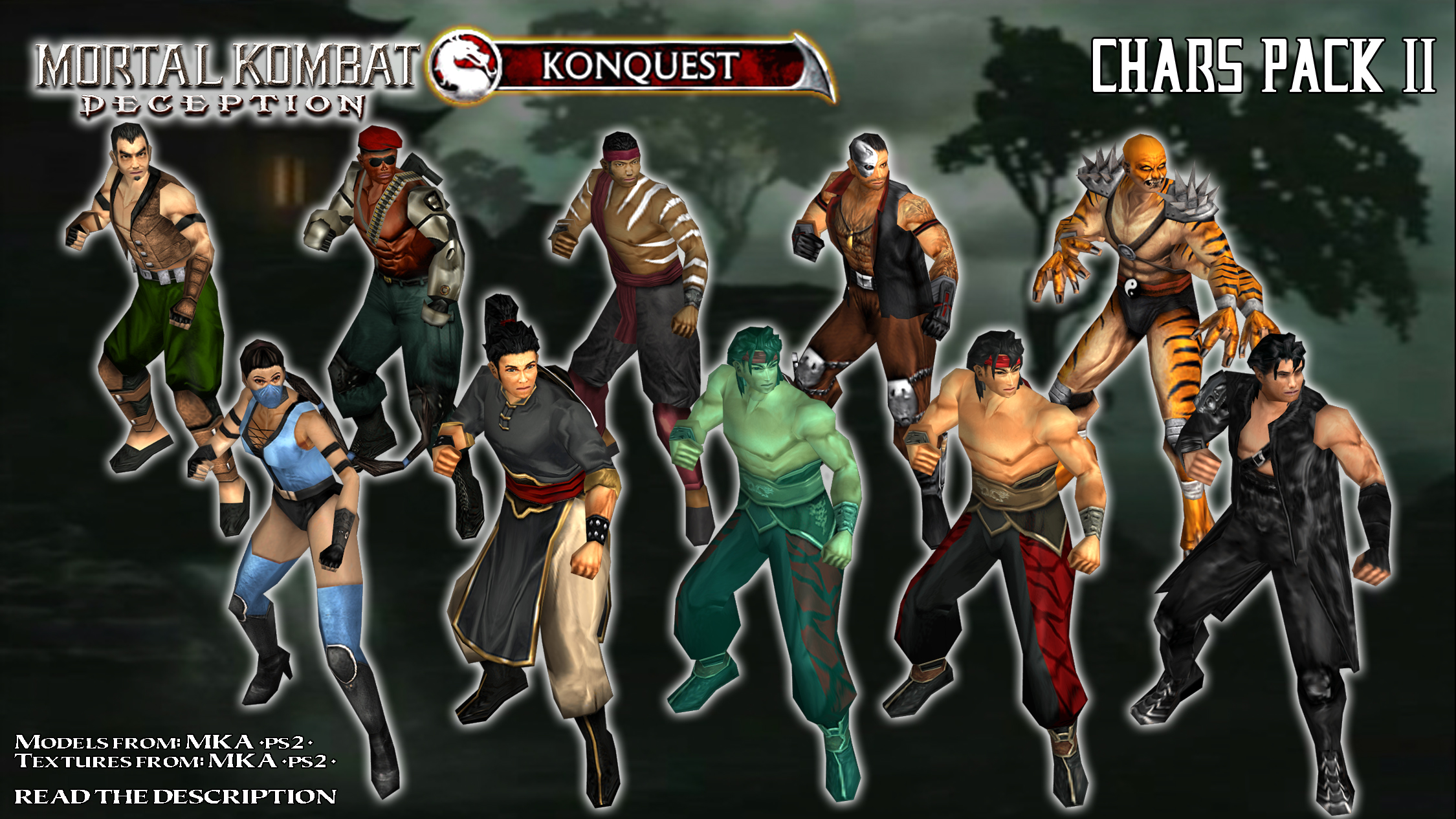 MKD Konquest - Chars Pack 2 [XPS] by 972oTeV on DeviantArt