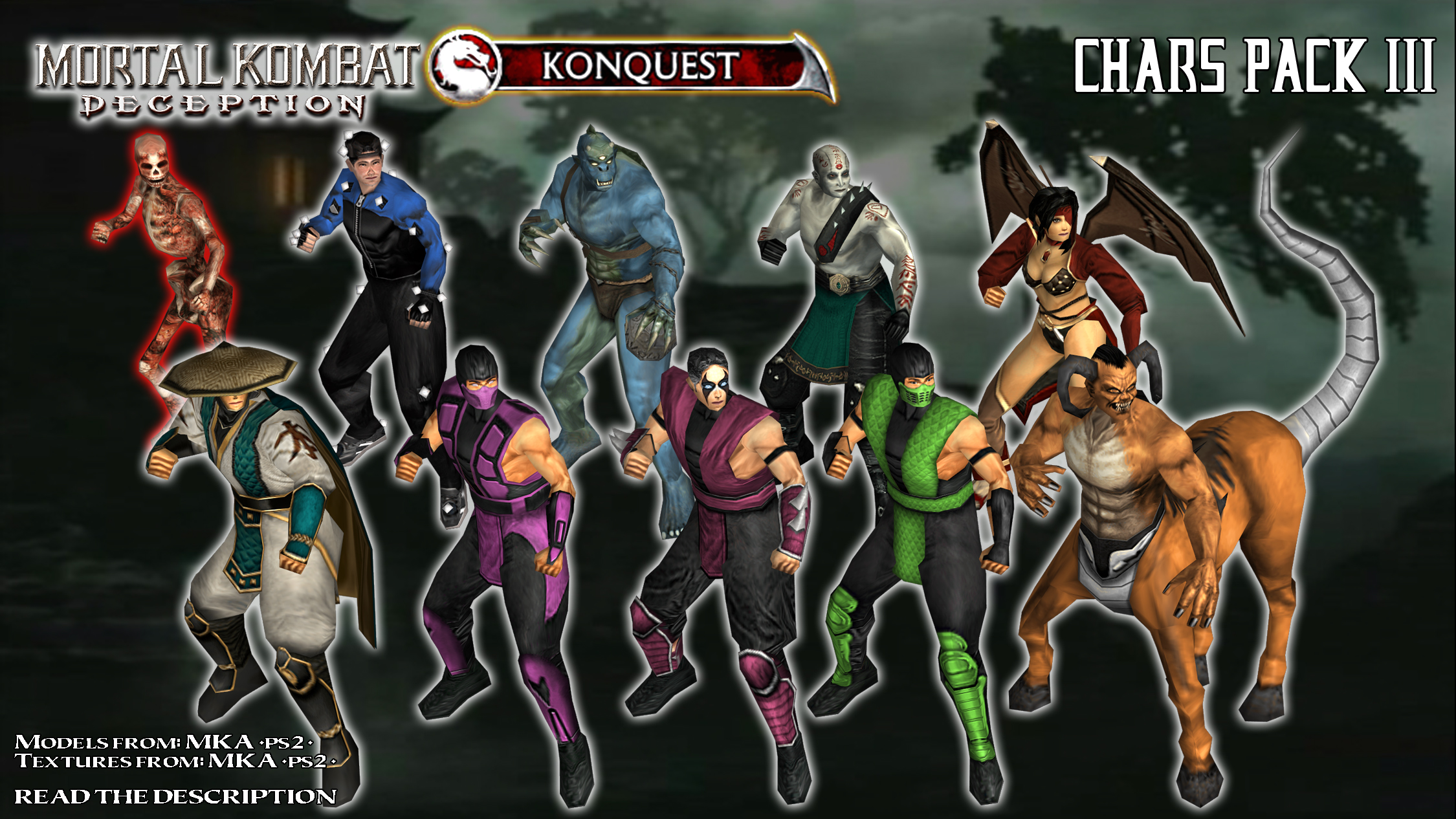 MKD Konquest - Chars Pack 3 [XPS] by 972oTeV on DeviantArt