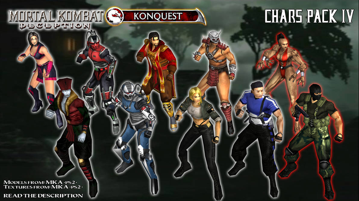 MKD Konquest - Chars Pack 4 [XPS] by 972oTeV on DeviantArt