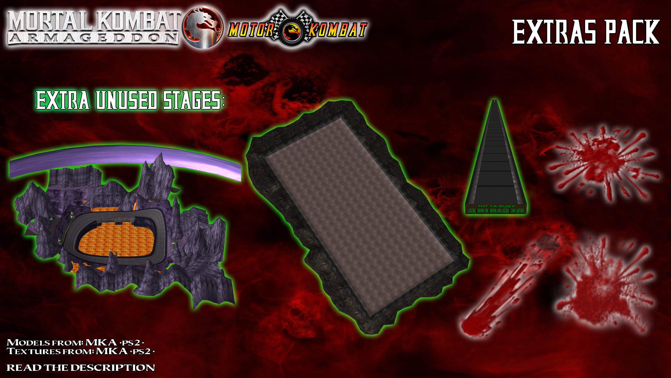 MKA - Motor Kombat - Extras Pack [XPS] by 972oTeV on DeviantArt