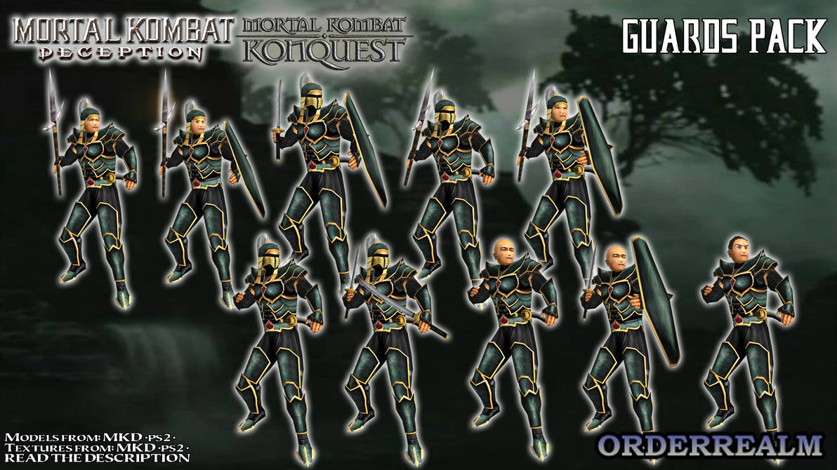 MKD Konquest ORDERREALM - Guards Pack [XPS] by 972oTeV on DeviantArt