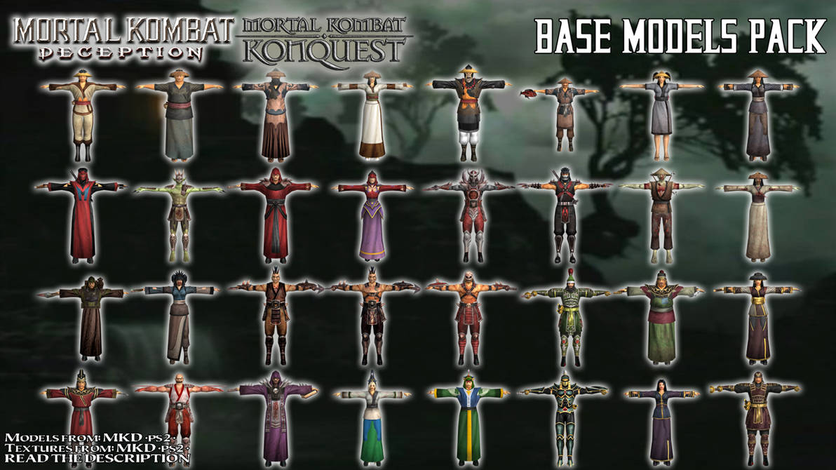 MKD Konquest - Base Models (Optional Parts) [XPS] by 972oTeV on DeviantArt