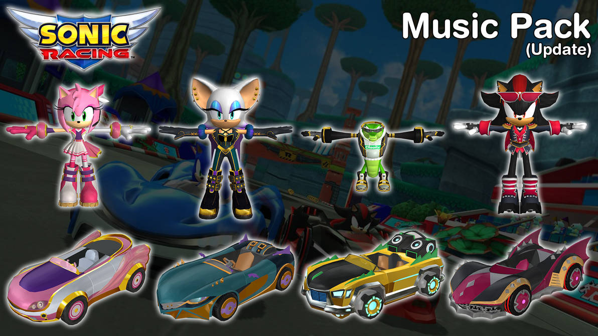 Sonic Racing - Music Pack [XPS and FBX] by 972oTeV on DeviantArt