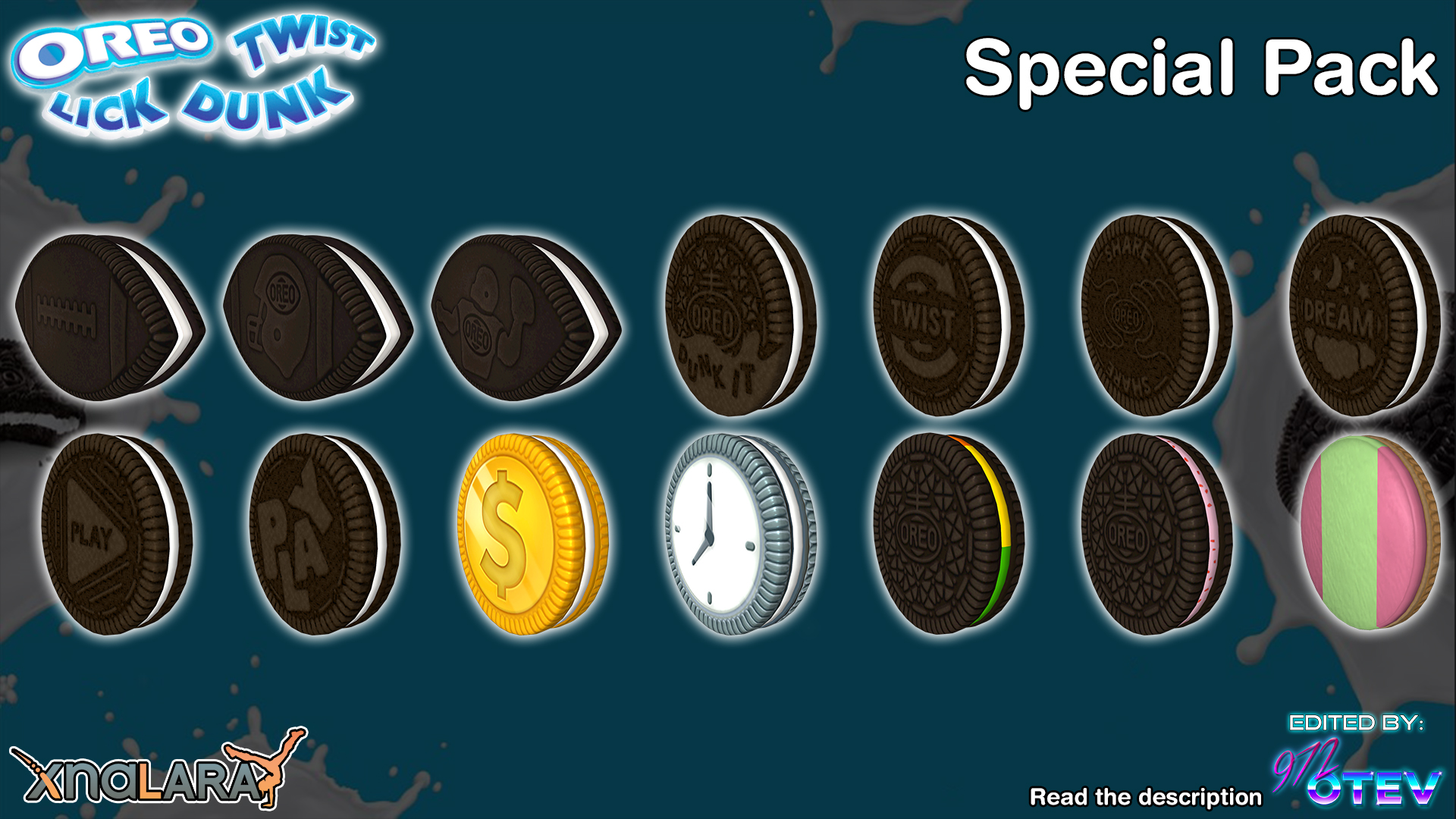 OREO Twist,Lick,Dunk - Special Pack [XPS] by 972oTeV on DeviantArt