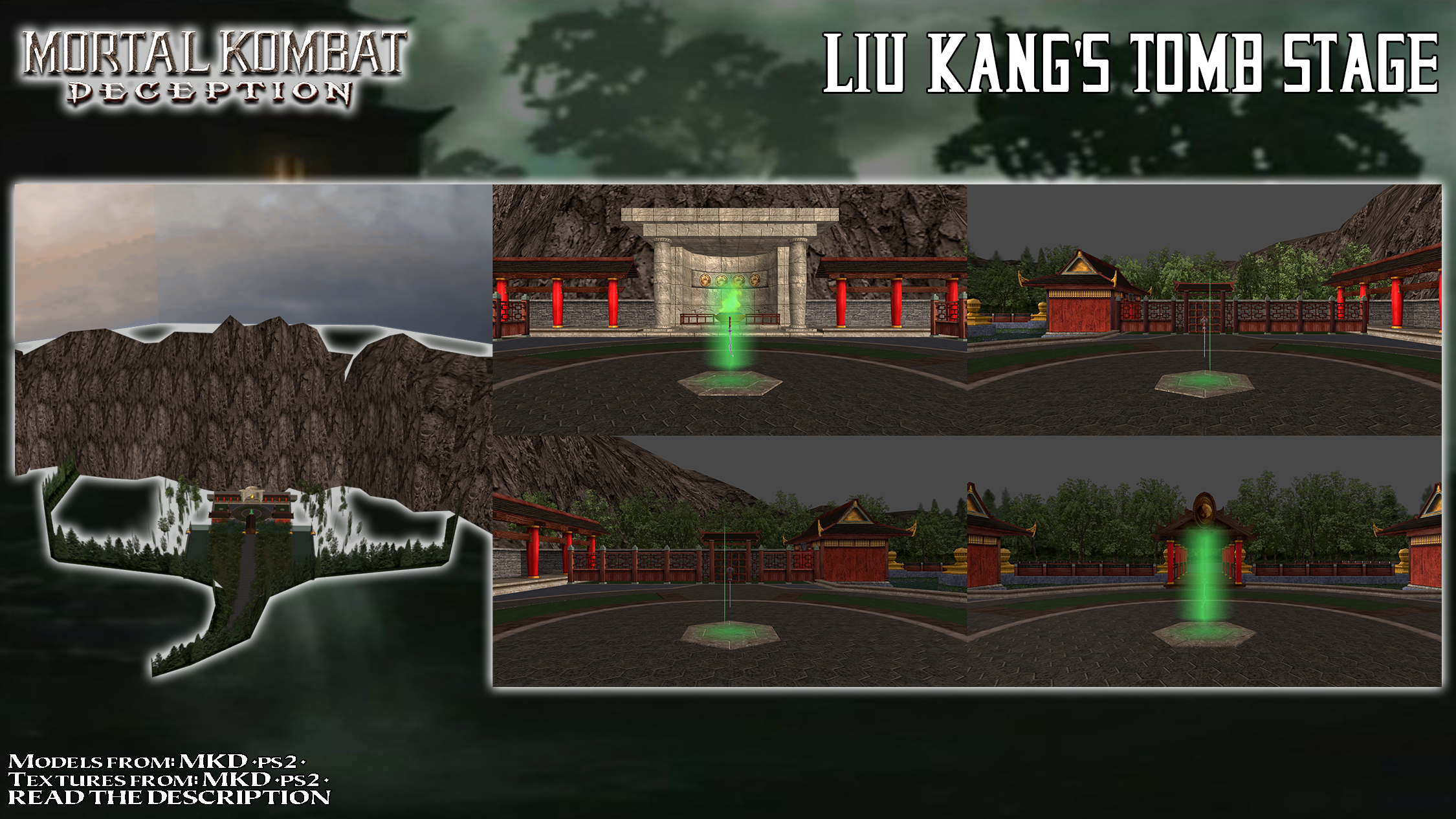 MK Deception - Liu Kang's Tomb (Stage) [XPS] by 972oTeV on DeviantArt