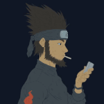 Smoking Asuma Sarutobi - Naruto by Ozevito on DeviantArt