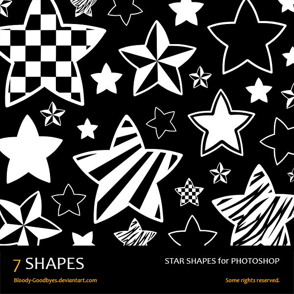 Star Shapes by Bloody-Goodbyes on DeviantArt