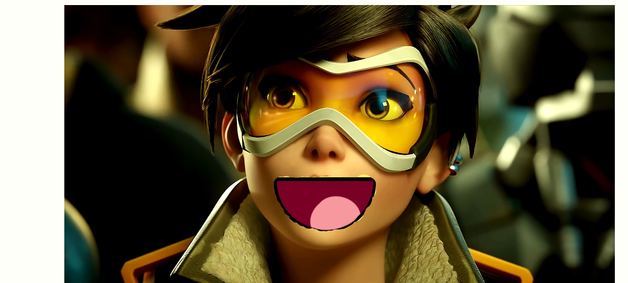 Happy Tracer by Tanookz22 on DeviantArt