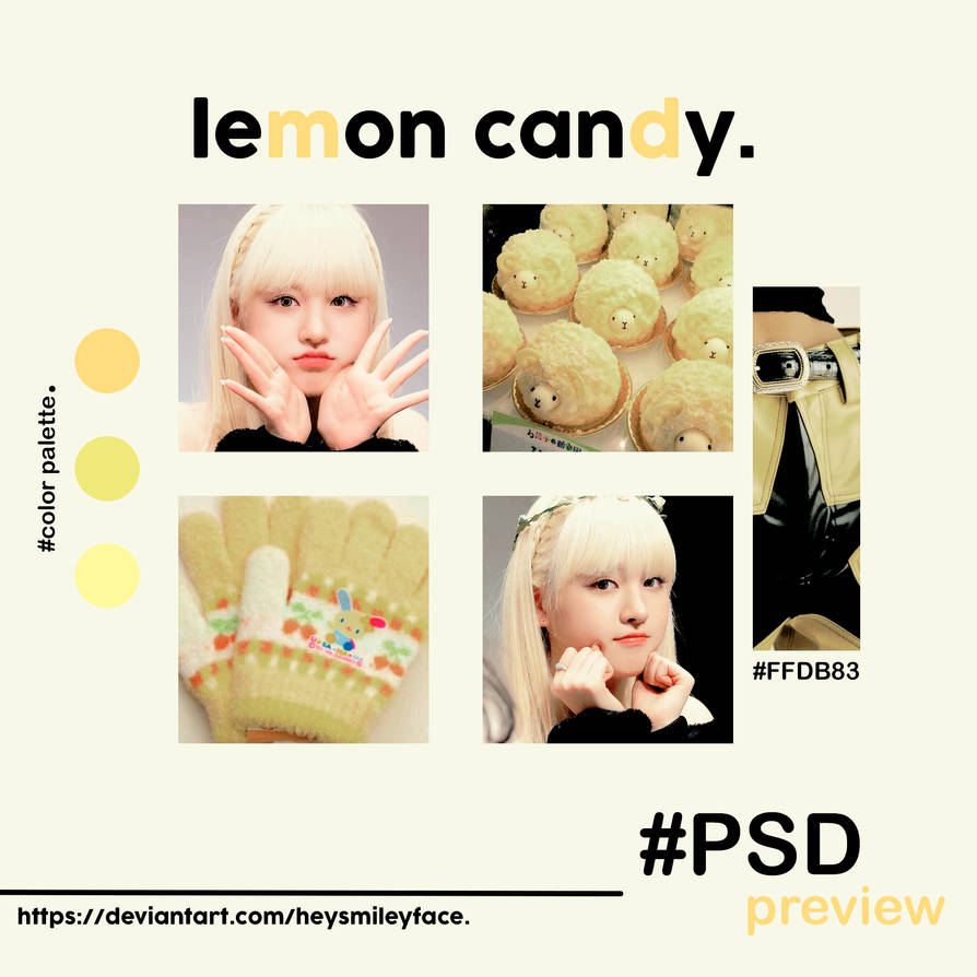 Lemon Candy PSD By @heysmileyface by heysmileyface on DeviantArt