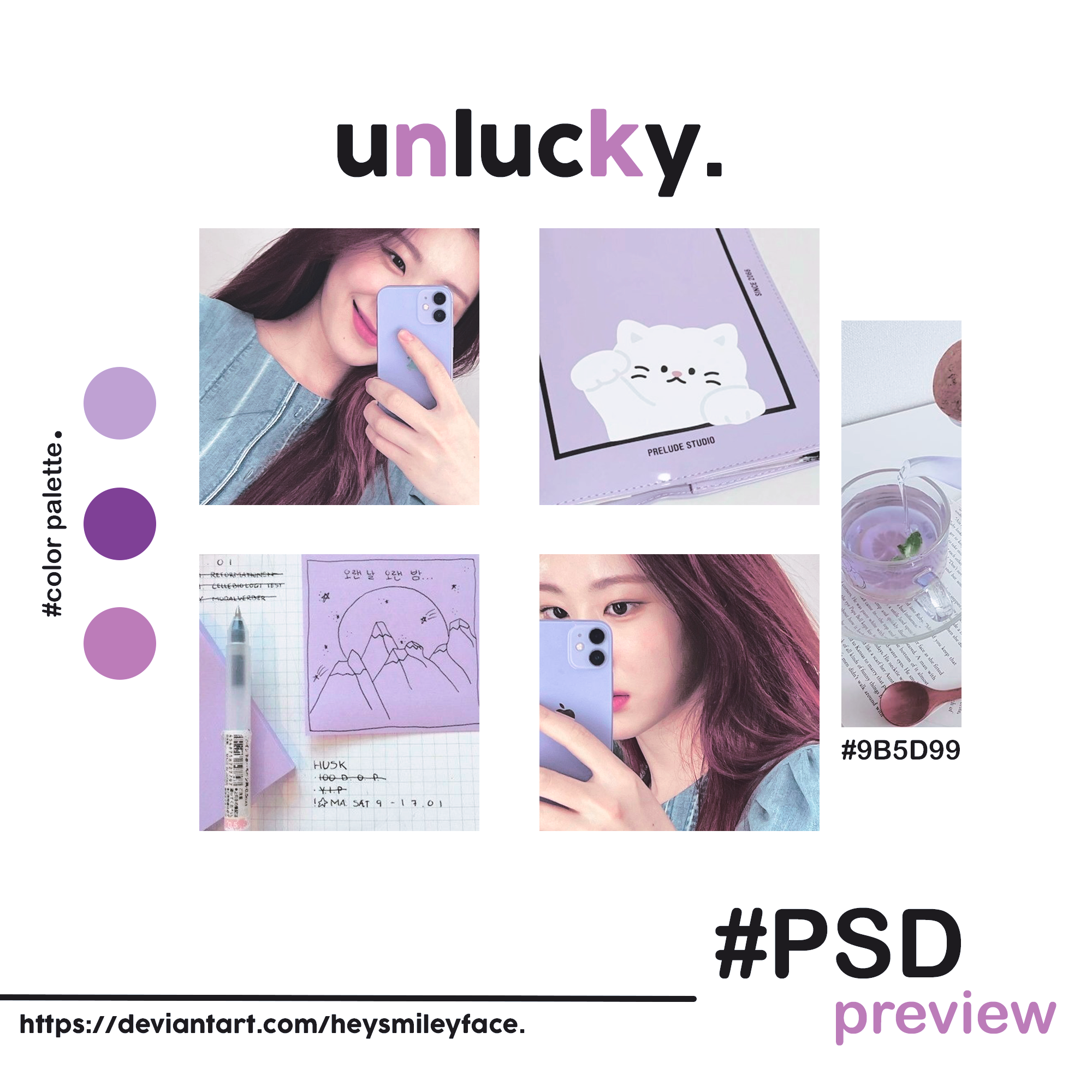 unlucky psd by @heysmileyface by heysmileyface on DeviantArt
