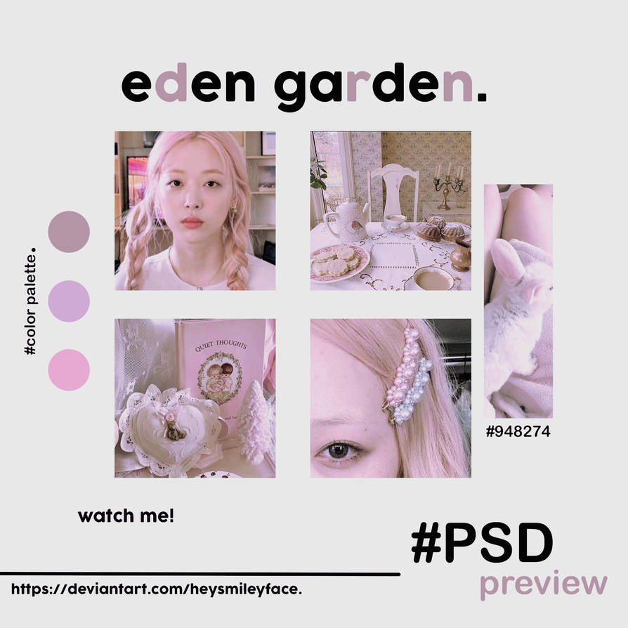 eden garden PSD by @heysmileyface by heysmileyface on DeviantArt