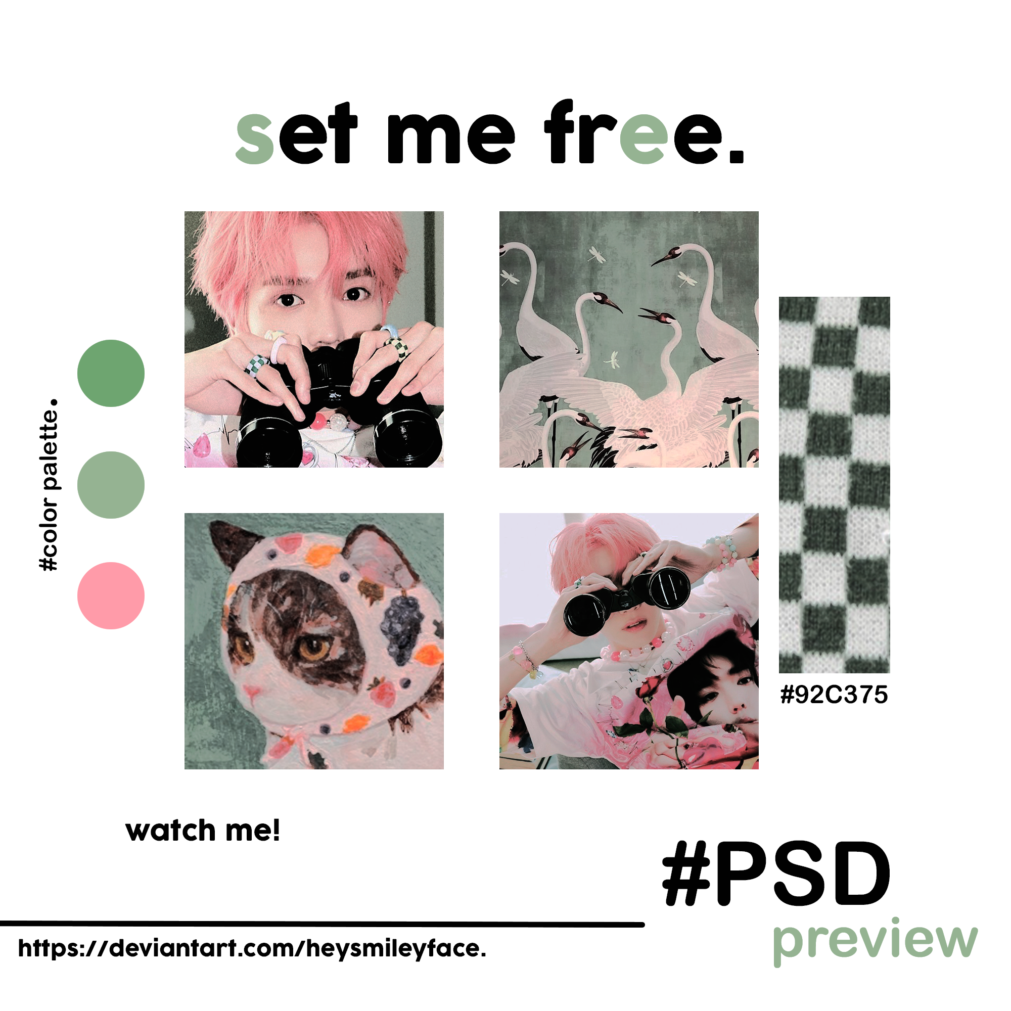 set me free PSD by @heysmileyface by heysmileyface on DeviantArt