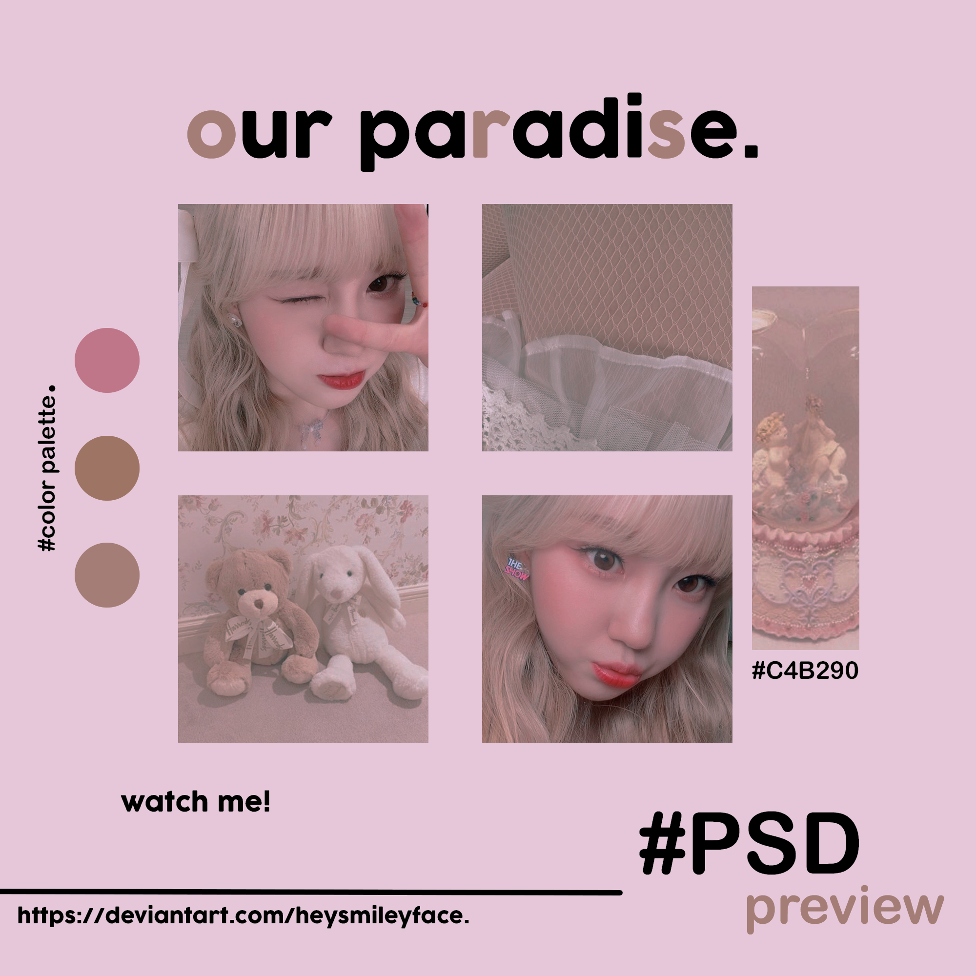 our paradise psd by @heysmileyface by heysmileyface on DeviantArt