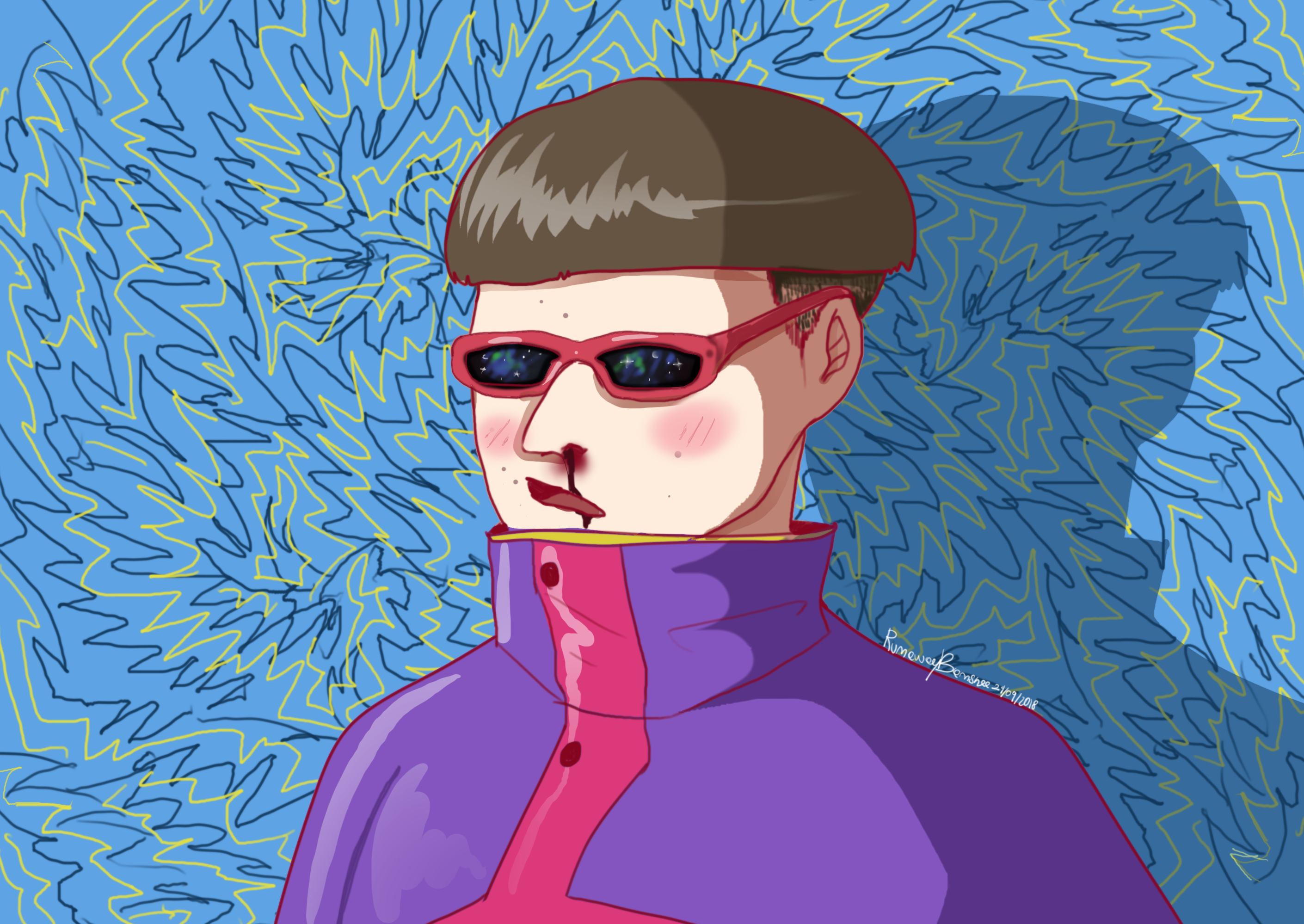 oliver tree fanart by RunawayBanshee on DeviantArt