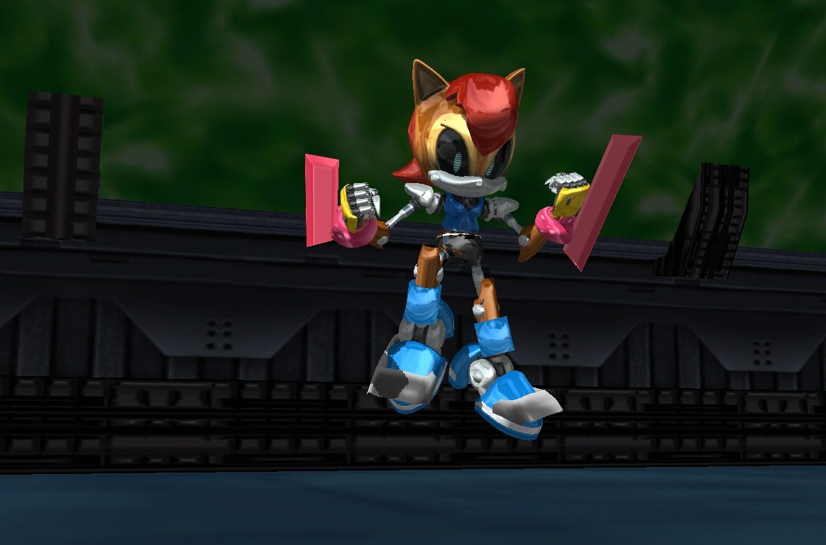 Mmd Sonic Newcomer Silver Dl By Mmdcharizard On Deviantart