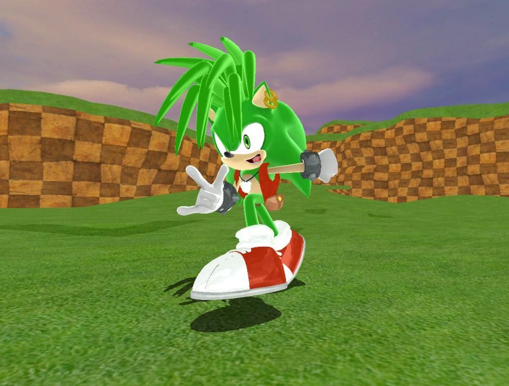 Manic The Hedgehog MODEL DOWNLOAD by dopo2012 on DeviantArt