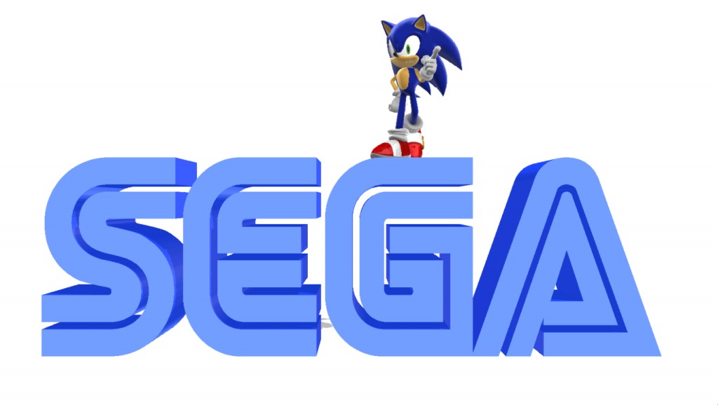 Sega logo 3D MODEL DOWNLOAD by dopo2012 on DeviantArt