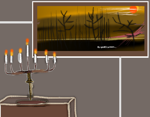 Eight candles by Spideecartoon on DeviantArt