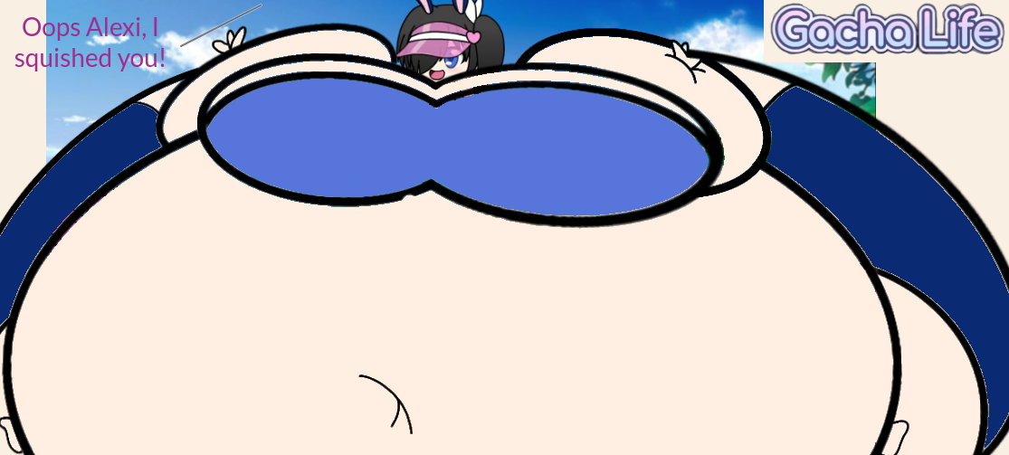 Kat squished Alexi by PhineasFlynn2023 on DeviantArt