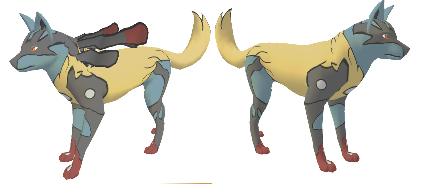 Free Mega Lucario Preset for Feral Heart by PawFreak on DeviantArt