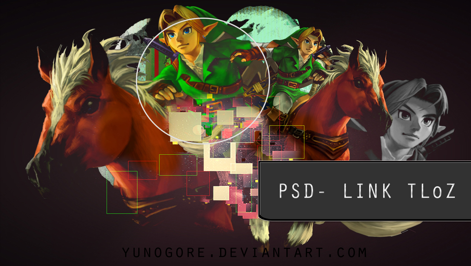 PSD Link- TLoZ by YunoGore on DeviantArt