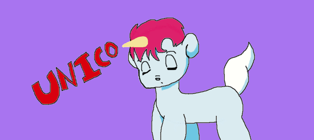Unico! first time drawing him! by kimbafan on DeviantArt