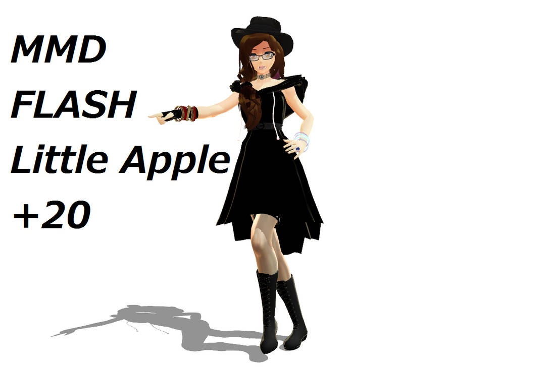 MMD FLASH LITTLE APPLE by Clonesaiga on DeviantArt